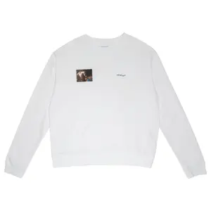 Off-White Caravag Angel Slim Crewneck - Black