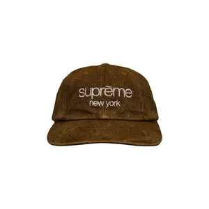 Supreme 2-tone Canvas 6-panel Cap - Yellow