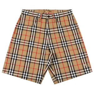 Supreme X Burberry Denim Shorts - Tan