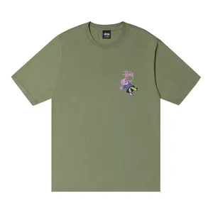 StÜssy Dollie Pigment Dyed Tee 'artichoke - Green
