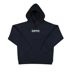 Supreme Bandana Box Logo Hooded Sweatshirt - Blue