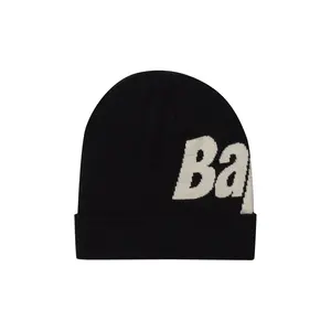 A BATHING APE Knit Cap - Black