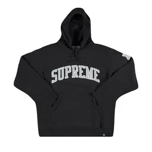 Supreme X Nfl Raiders '47 Hooded Sweatshirt - Black