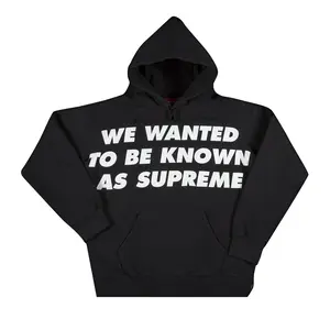 Supreme Known As Hooded Sweatshirt