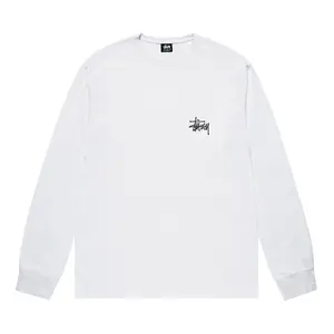 StÜssy Basic Long-sleeve Tee - White