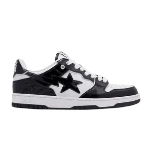 A BATHING APE Wmns Sk8 Sta #5 Sneakers - Black