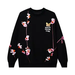 ANTI SOCIAL SOCIAL CLUB Kkoch Knitted Thermal Crewneck - Black