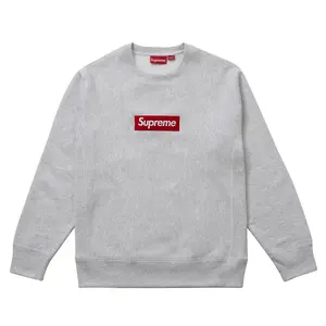 Supreme Supreme Box Logo Crewneck Grey