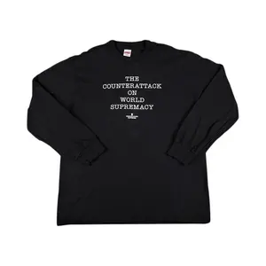 Supreme X Undercover X Public Enemy Counterattack Long-sleeve T-shirt