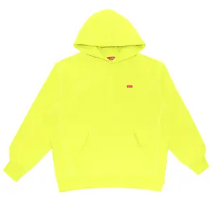 Supreme Small Box Hooded Sweatshirt - Yellow