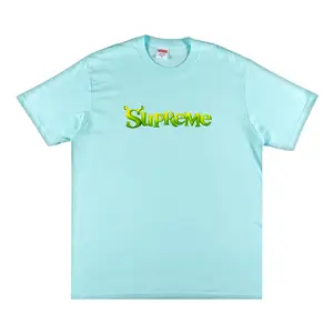 Supreme Shrek Tee 'turquoise - Blue