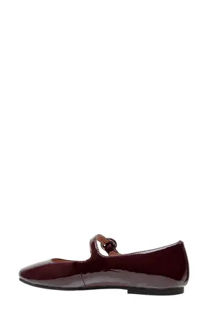 Linea Paolo Marley Leather Flat - Burgundy
