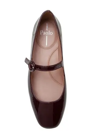 Linea Paolo Marley Leather Flat - Burgundy