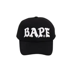A BATHING APE Panel Cap - Black