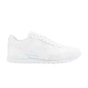 PUMA St Runner V3 Leather Sneakers - White