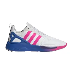 Adidas Zx 2k Flux Gradient Sole Sneakers - White
