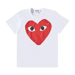 Play Comme Des Garcon Large Heart Logo T-shirt