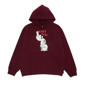 Supreme X Undercover Anti You Hooded Sweatshirt - Red