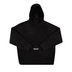 Supreme X Polartec Hooded Sweatshirt - Black