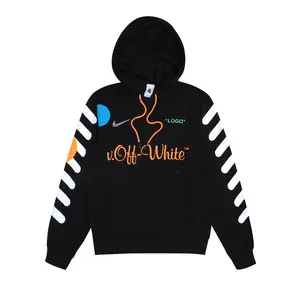 Nike Nikelab X Off-white Mercurial Nrg X Hoodie - Black