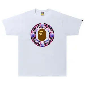 A BATHING APE Lightning Busy Works Tee - White