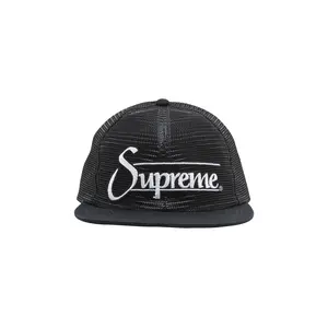Supreme Mesh 6-panel Cap - Black