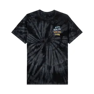 ANTI SOCIAL SOCIAL CLUB Thermal Internal Tie Dye Tee - Black