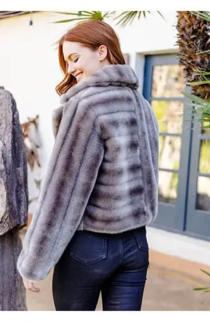 Fabulous Furs Maven Faux Fur Jacket