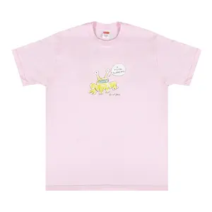 Supreme X Daniel Johnston Frog Tee 'light - Pink