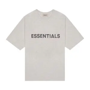 Fear Of God T-shirt 'heather Oatmeal - Grey