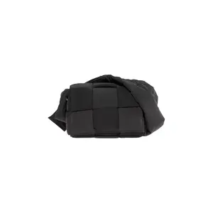 Bottega Veneta Small Padded Tech Cassette Bag /silver