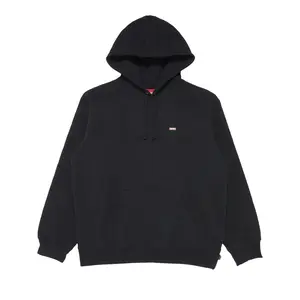 Supreme Enamel Small Box Hooded Sweatshirt - Black