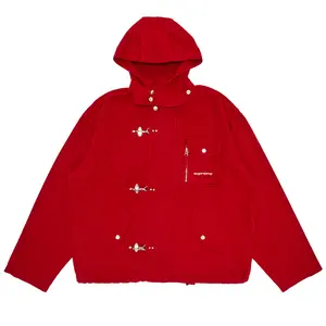 Supreme Canvas Clip Jacket - Red