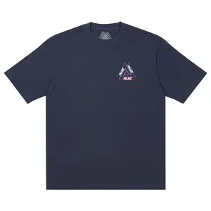 PALACE Basically A Tri-ferg T-shirt 'navy - Blue