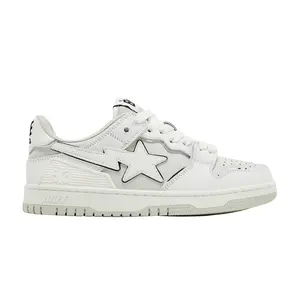 A BATHING APE Sk8 Sta #3 L Sneakers - White