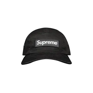 Supreme Military Camp Cap - Black