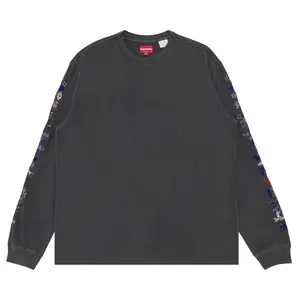 Supreme Aoi Icons Long-sleeve Top - Black