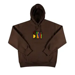 Supreme Enterprises Hooded Sweatshirt - Brown