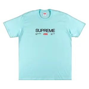 Supreme Est. 1994 Tee 'turqouise - Blue