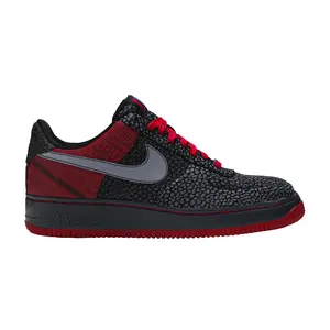 Nike Force 1 Supreme 07 Malone 'original Six' Sneakers - Black