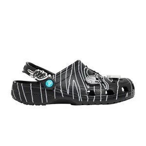 CROCS Ron English X Classic Clog 'Party Animals Zebra' - Black