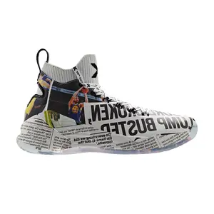 ANTA East Bay Times X KT4 'News Paper' Sneakers White
