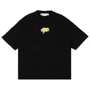 Off-White Degrade Thunder Over Skate Short-sleeve Tee /green