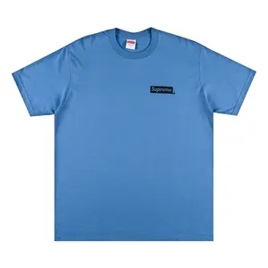 Supreme No More Shit Tee 'dusty Light Royal - Blue
