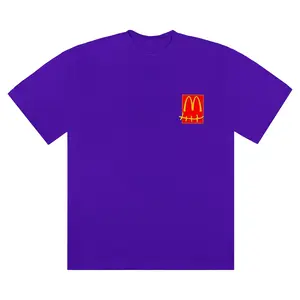 TRAVIS SCOTT X Mcdonald's Action Figure Series Ii T-shirt - Purple