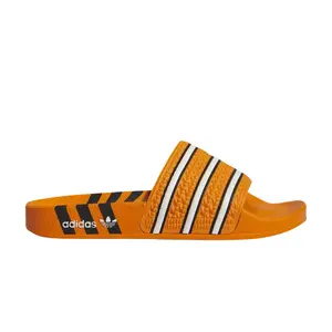 Adidas Adilette Slide 'three Stripes - Orange