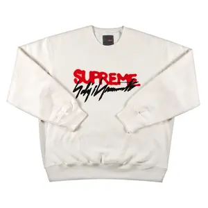 Supreme X Yohji Yamamoto Crewneck - White