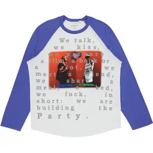 Supreme X Bernadette Corporation Raglan Long-sleeve Top - White