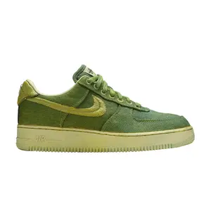 Nike Stussy X Lookout & Wonderland X Air Force 1 Low Hand Dyed London Sneakers - Green