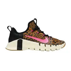 Nike Free Metcon 3 Leopard Print Sneakers - Brown